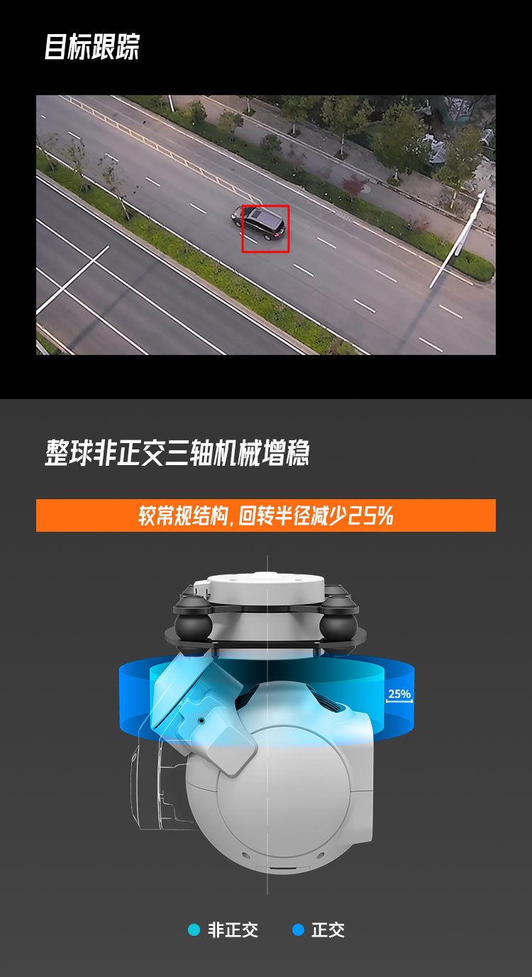 D-80Pro 40倍4K球型吊舱 - 南京先飞机器人技术有限公司